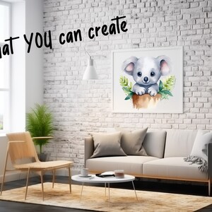 26 Baby Animals of Australia Clipart Bundle, Cute Animals Clipart, Baby ...