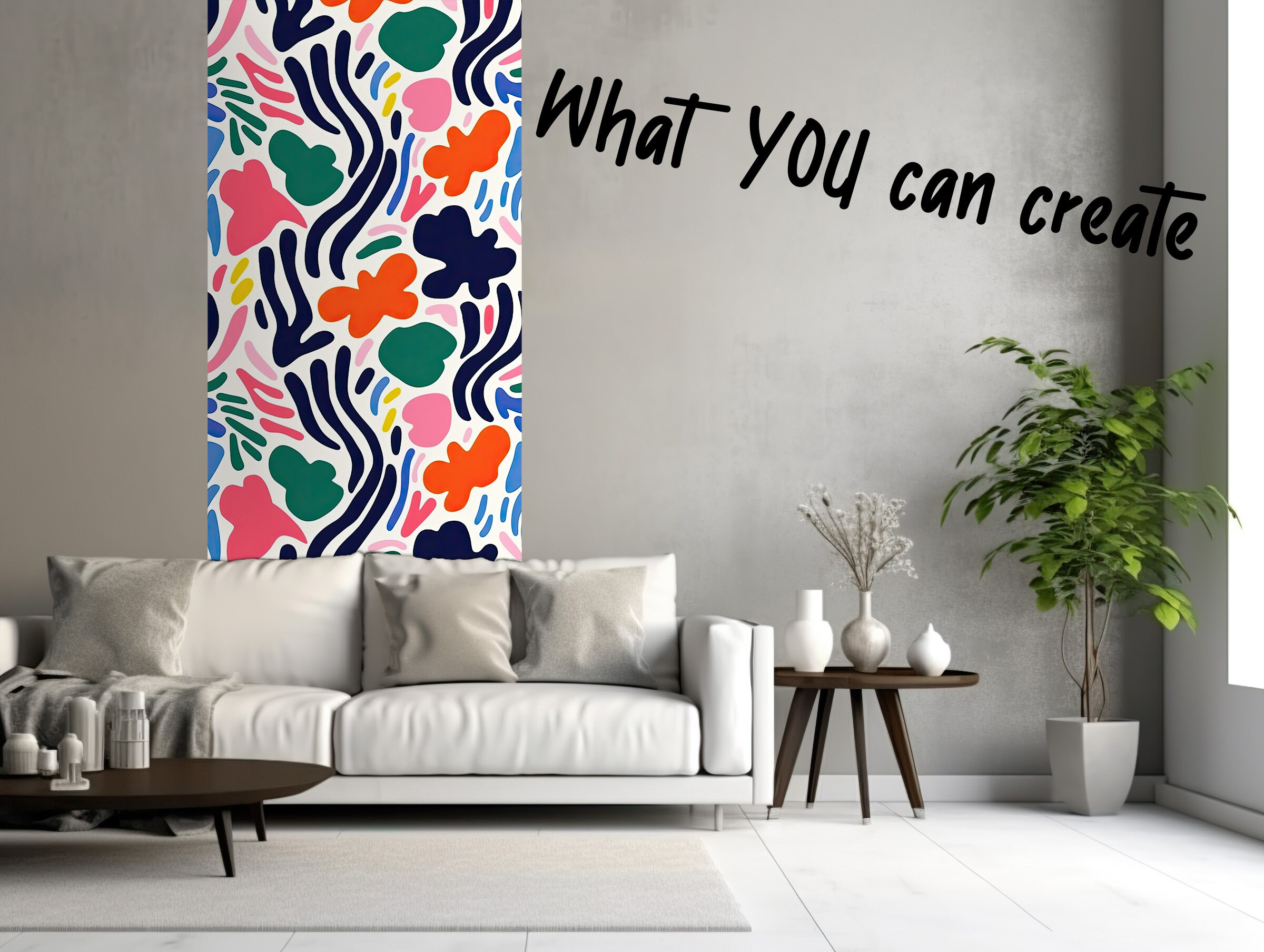 Matisse Digital Paper Bundle, Seamless Patterns in the Style of Henri ...