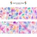 20 Pastel Watercolor Splashes, Seamless Digital Paper Bundle, Seamless ...