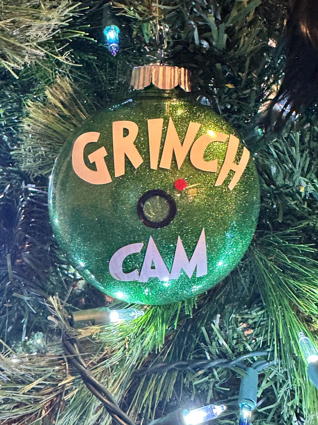 Grinch Cam Ornament - Etsy