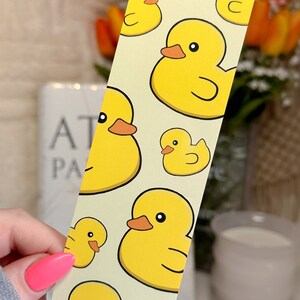 Cute Rubber Duck Bookmark Gift for Her Gift for Book Lover Cute ...