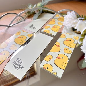 Cute Rubber Duck Bookmark Gift for Her Gift for Book Lover Cute ...