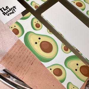 Cute Avocado Bookmark Gift for Her Gift for Book Lover Cute Bookmark ...