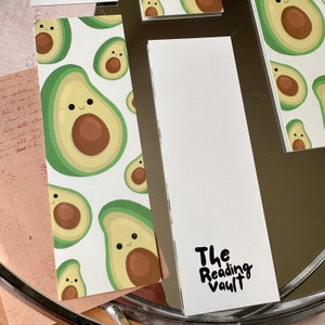 Cute Avocado Bookmark Gift for Her Gift for Book Lover Cute Bookmark ...