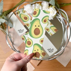 Cute Avocado Bookmark Gift for Her Gift for Book Lover Cute Bookmark ...