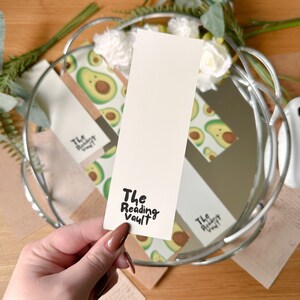 Cute Avocado Bookmark Gift for Her Gift for Book Lover Cute Bookmark ...