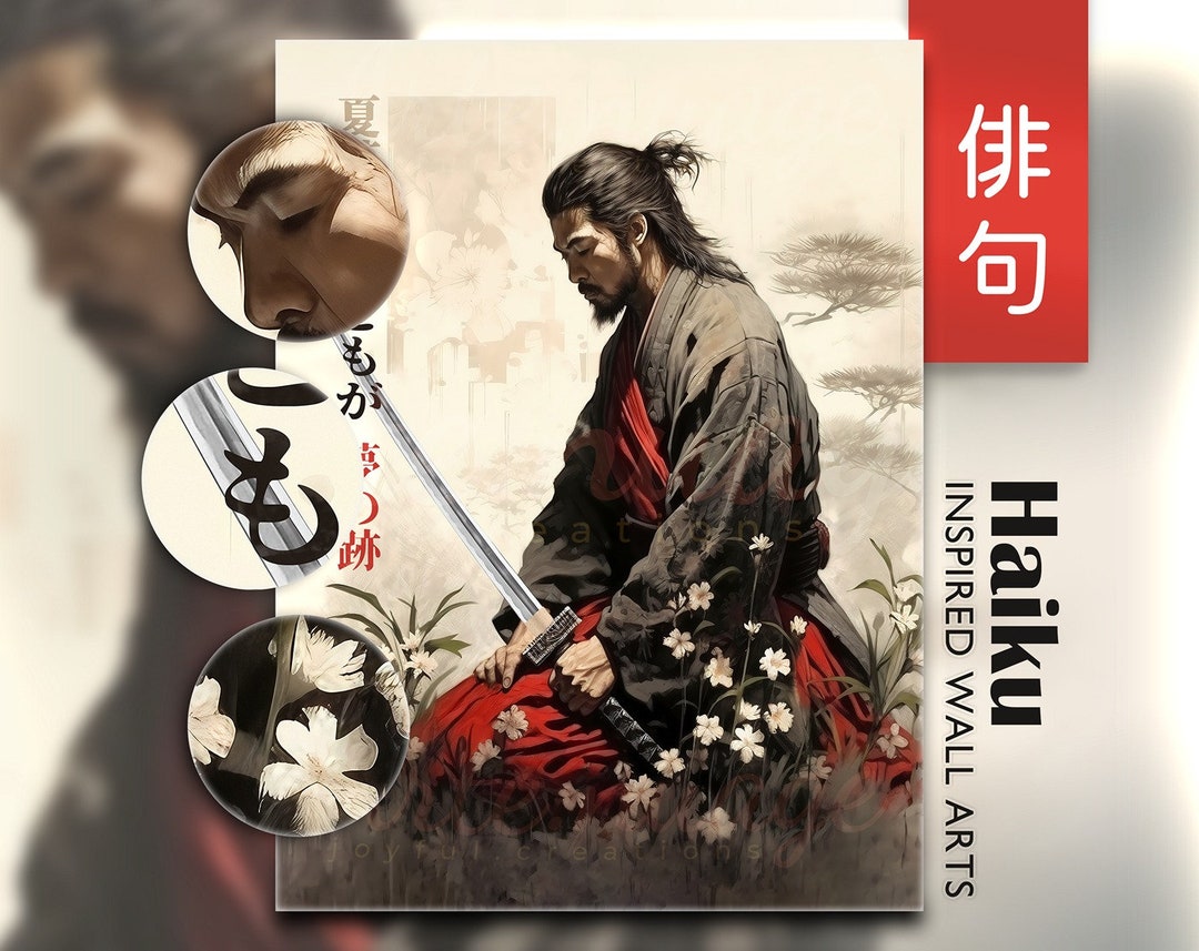 Warriors' Dreams | Haiku Inspired Wall Art, High Quality Printable ...