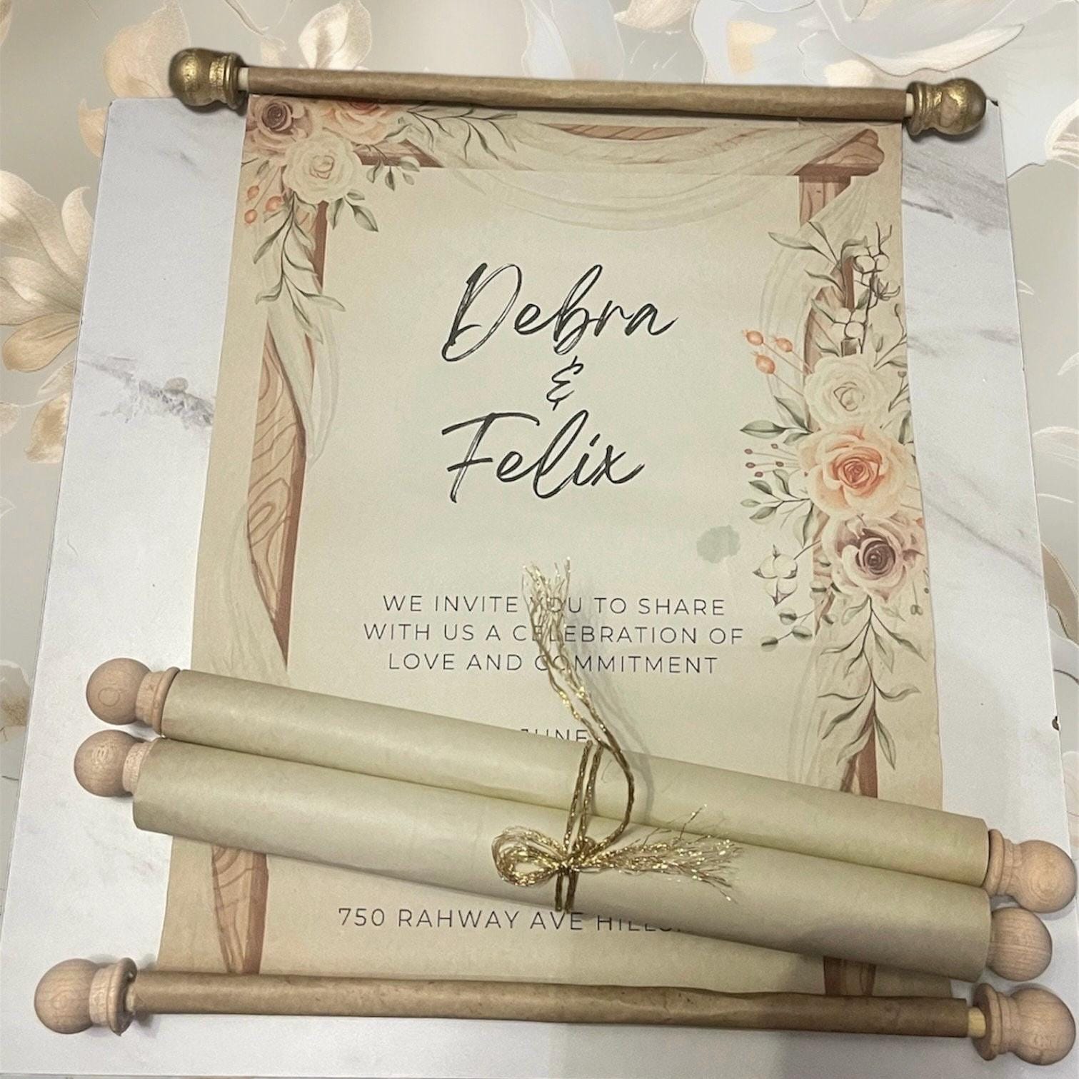 Prinzessin Hochzeit Scroll Einladungen 150 Hochzeit Ideen | Hochzeit,