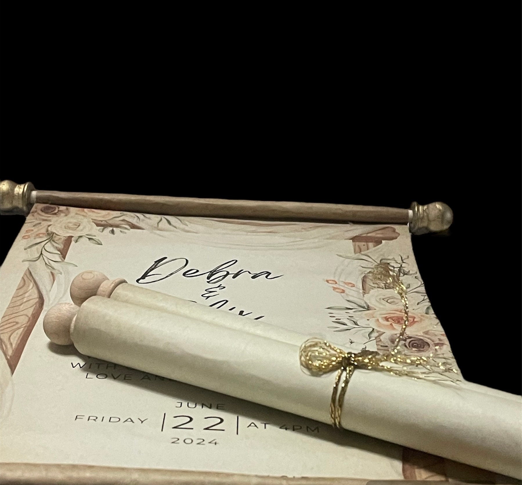 Scroll Invitations | Wedding Invitations and Save the Dates - Etsy