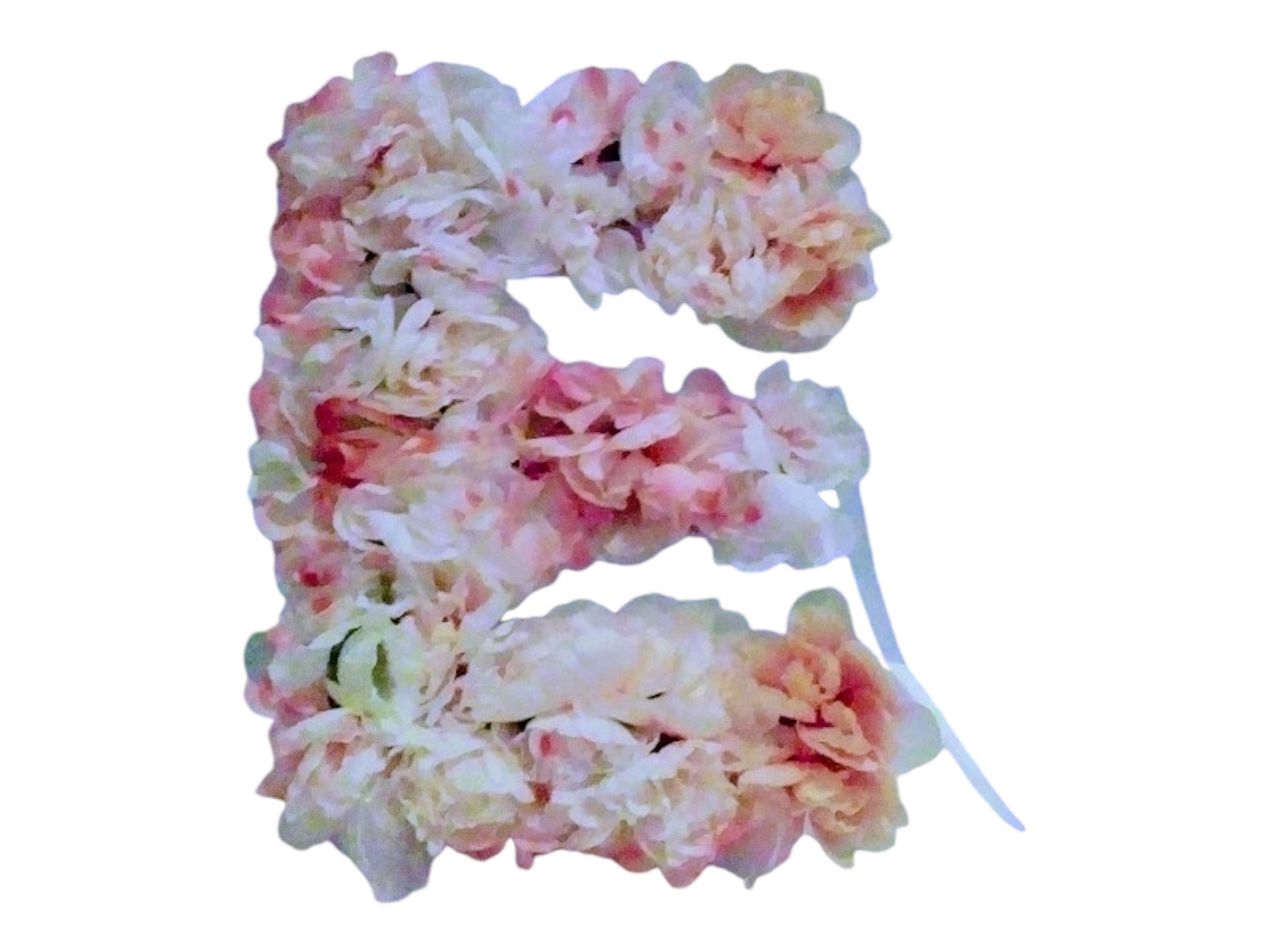 Flower Signs Letters and Numbers | Freestanding or Hanging - Etsy