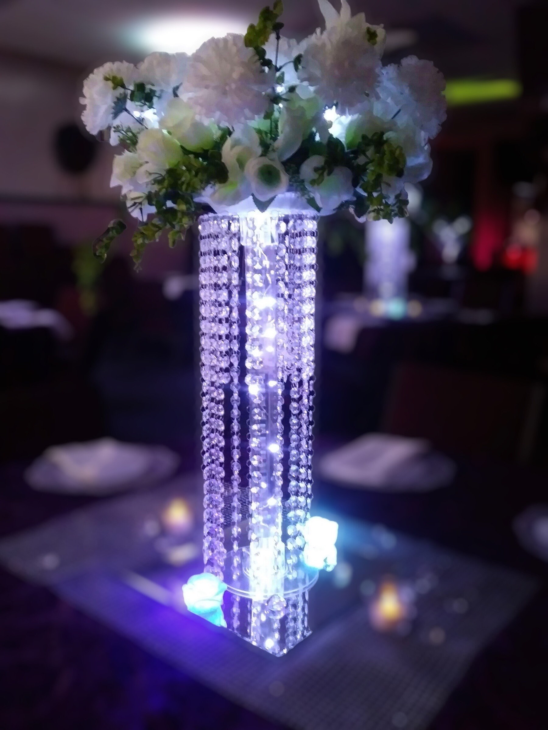 Table Centerpieces Lighted Decor - Etsy