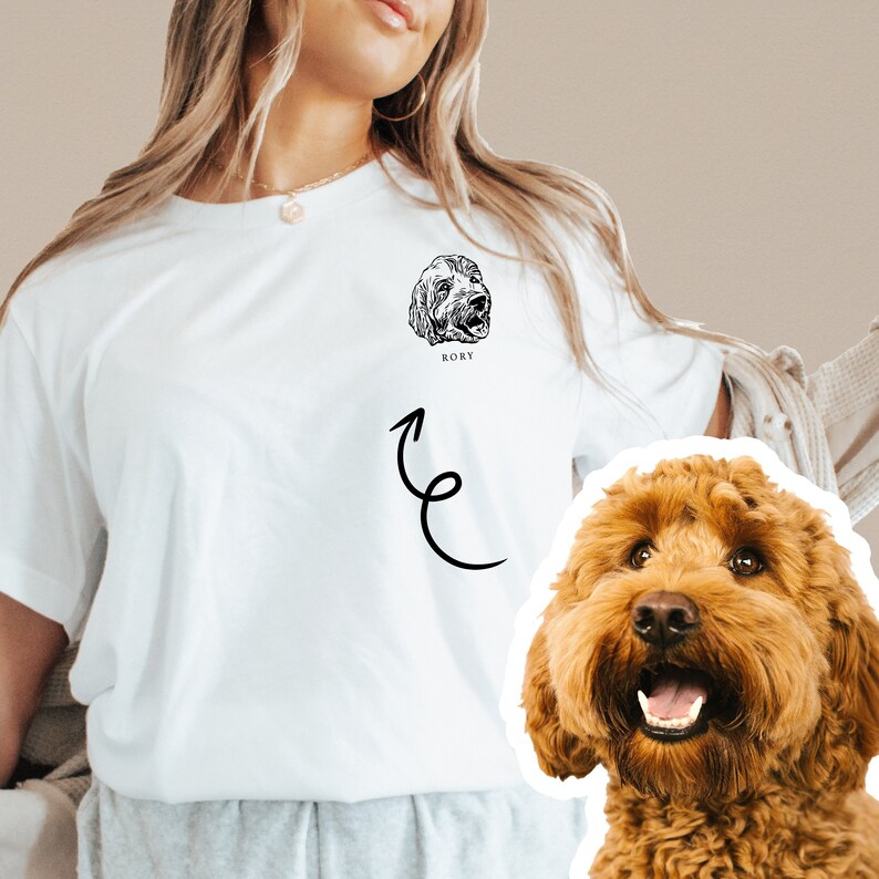 Custom Pet Shirt Photo and Name Custom Pet Shirt Custom Pet Shirt From ...