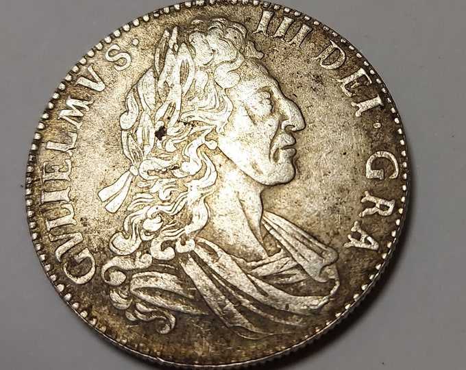 1696 English Crown Coin, Old English Coins - Etsy UK