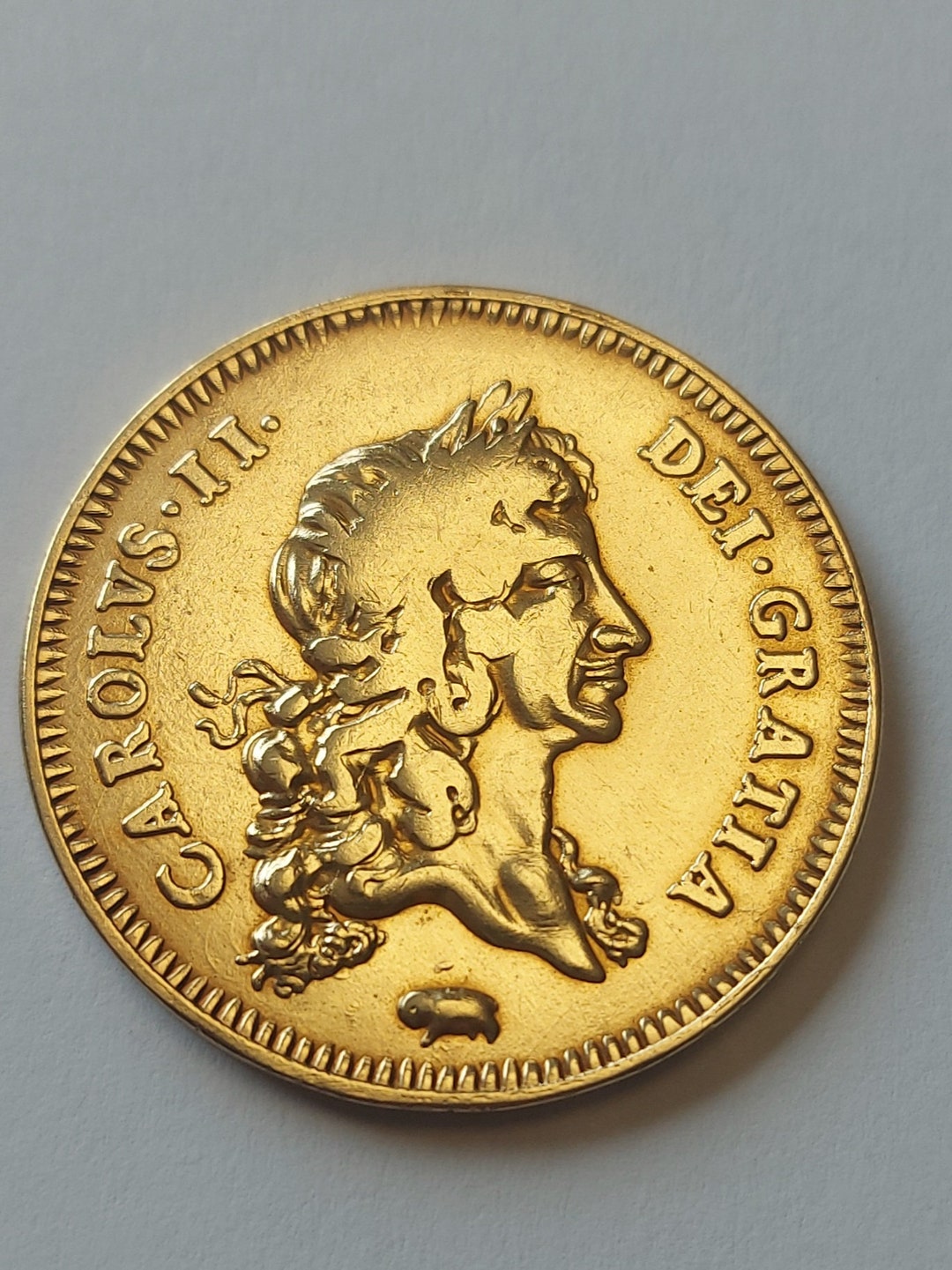 1682 English 2 Guineas- Charles II Coin - Etsy UK