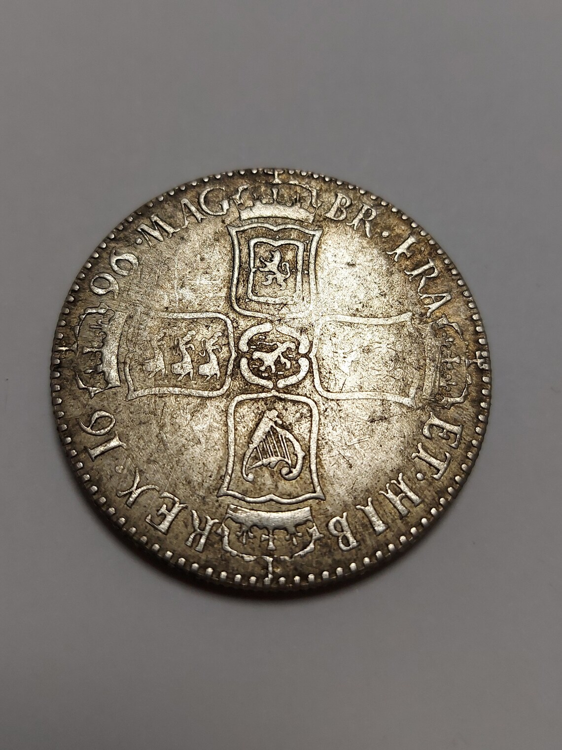 1696 English Crown Coin, Old English Coins - Etsy UK