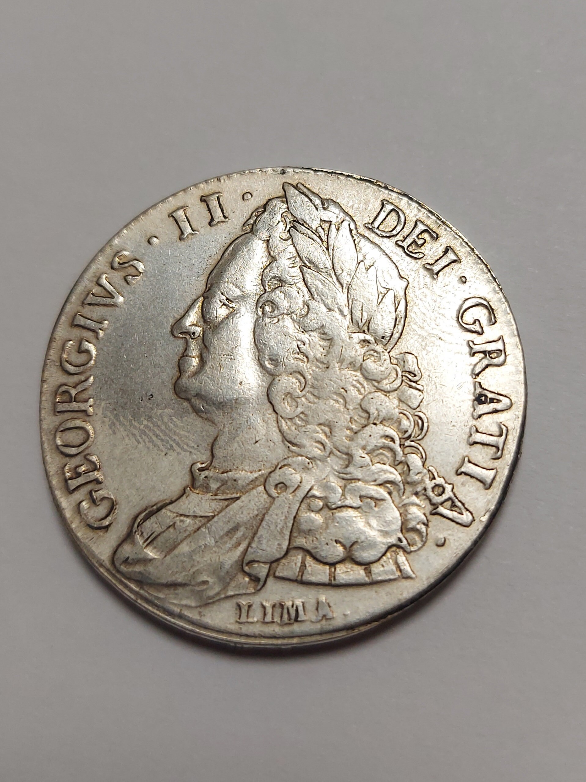 1746 Georgius II Crown Coin - Etsy UK