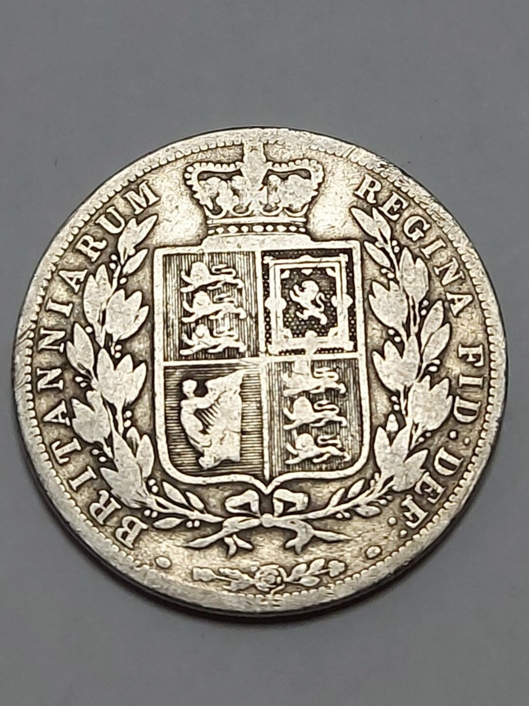 1886 Queen Victoria Half Crown Authentic Silver Coin - Etsy UK