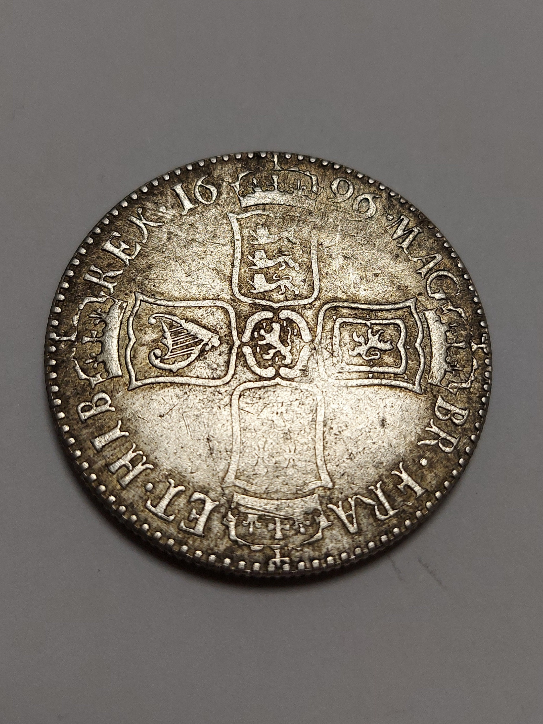 1696 English Crown Coin, Old English Coins - Etsy UK