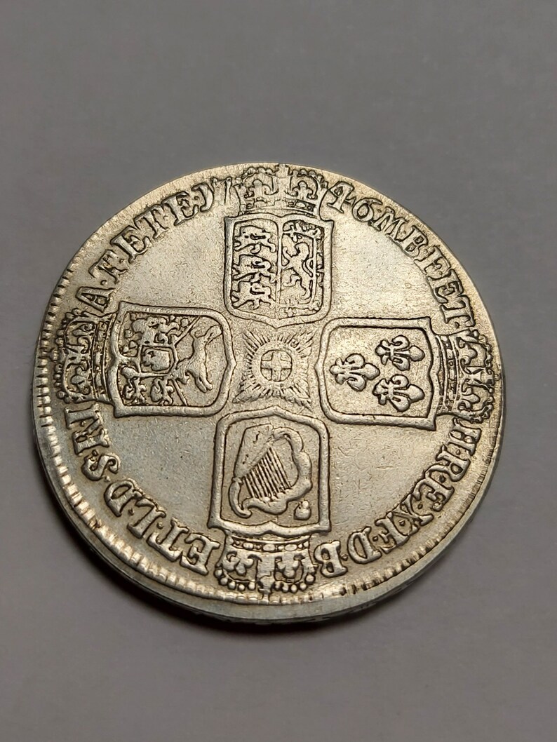 1746 Georgius II Crown Coin - Etsy UK
