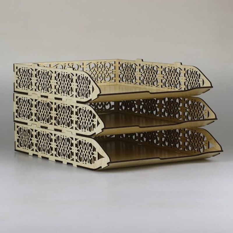 Wood File Organizer - Etsy