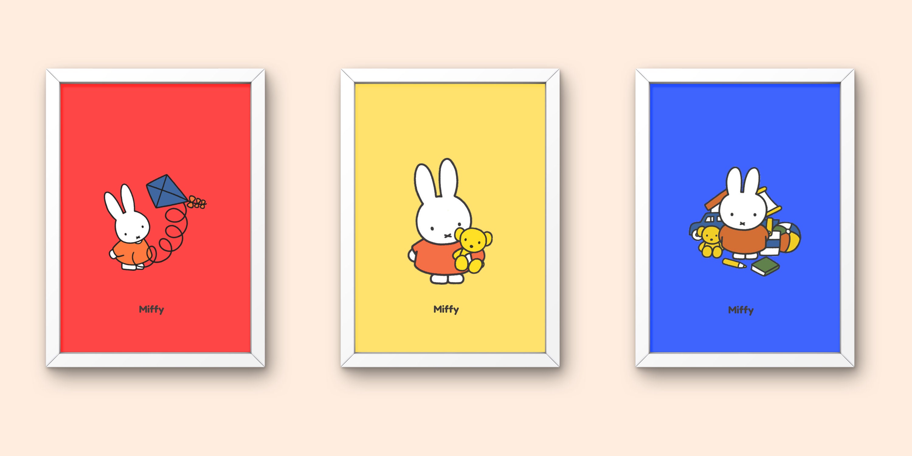 Miffy Printable Wall Art Instant Digital Download 9 Posters Google ...