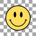 Set of 6 Wall Art, Smiley Face Checkered Printable, Multicolor Retro ...