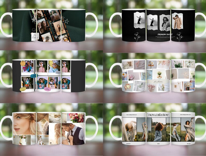 150+ Add Your Own Photo Mug Bundle, Canva Editable Add Your Photo ...