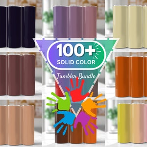 100+ Solid Color Tumbler Wrap, 20oz Solid Color Skinny Tumbler ...