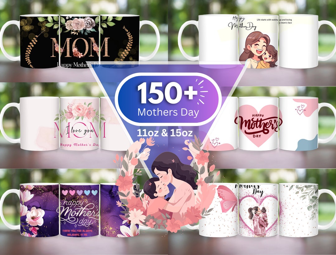 150+ Mama Mug Sublimation Designs, Mom Mug Sublimation Bundle, Mama Mug ...