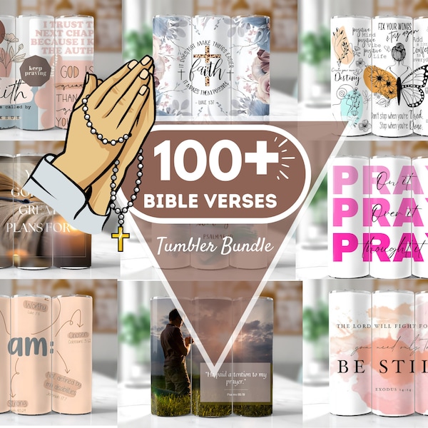 Bible Verse Tumbler - Etsy