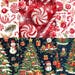 2000+ Mega Christmas Digital Paper Pack, Christmas Wallpaper, Christmas ...