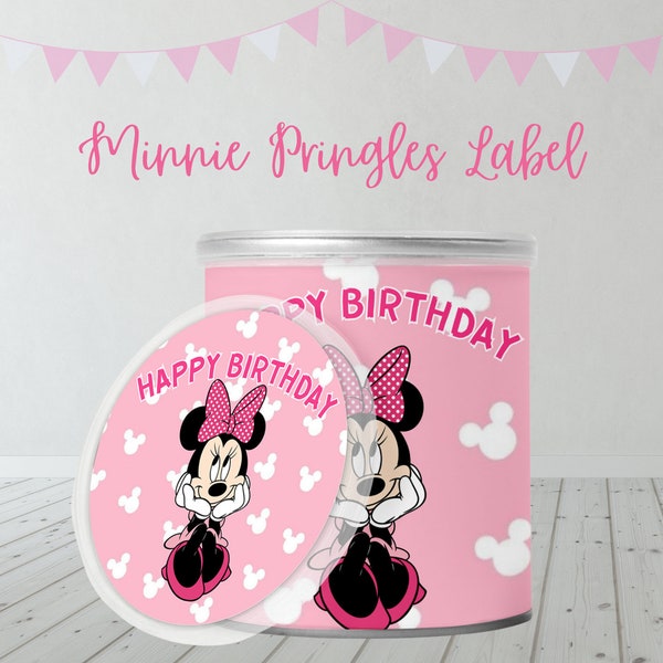 Minnie Mouse Labels - Etsy