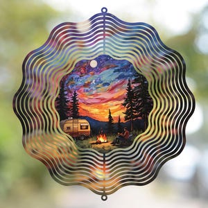40+ Camping Wind Spinner PNG Bundle Camping Spinner Sublimation Design ...