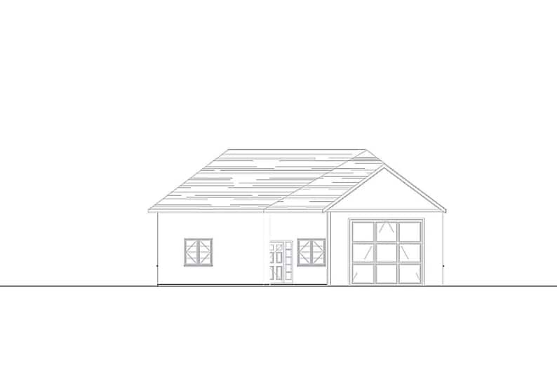 Oak Spring House Design| 3 Beds & 2.5 Baths| Wood Truss | Floor Plan ...