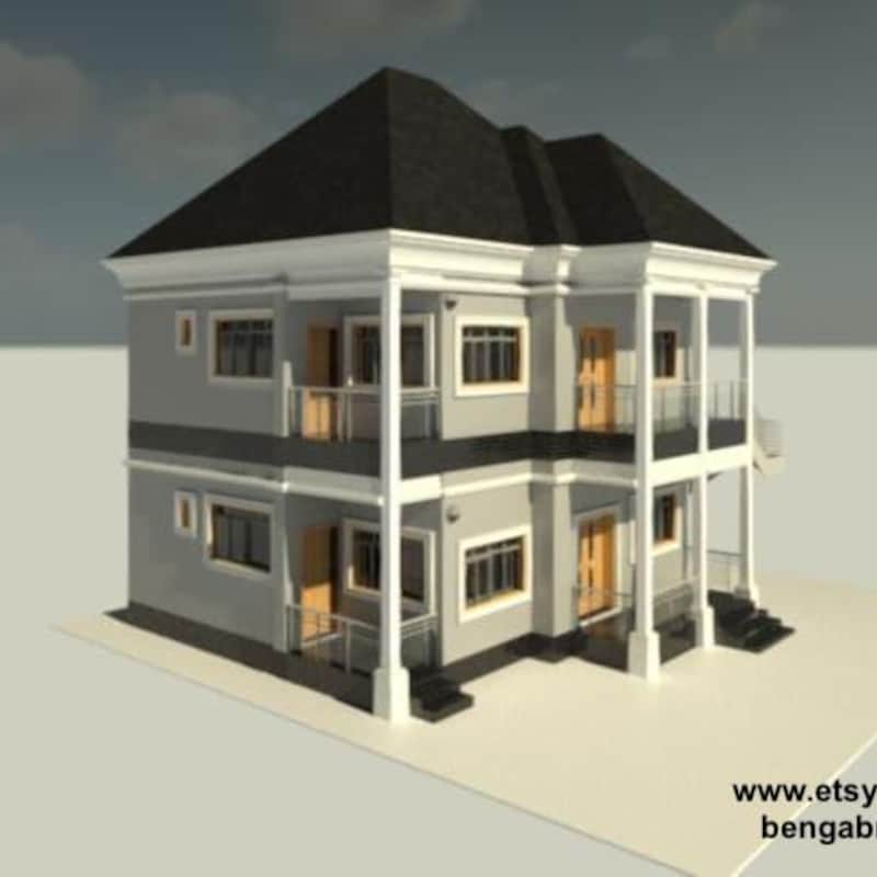 Apartment Residence Plan - Etsy