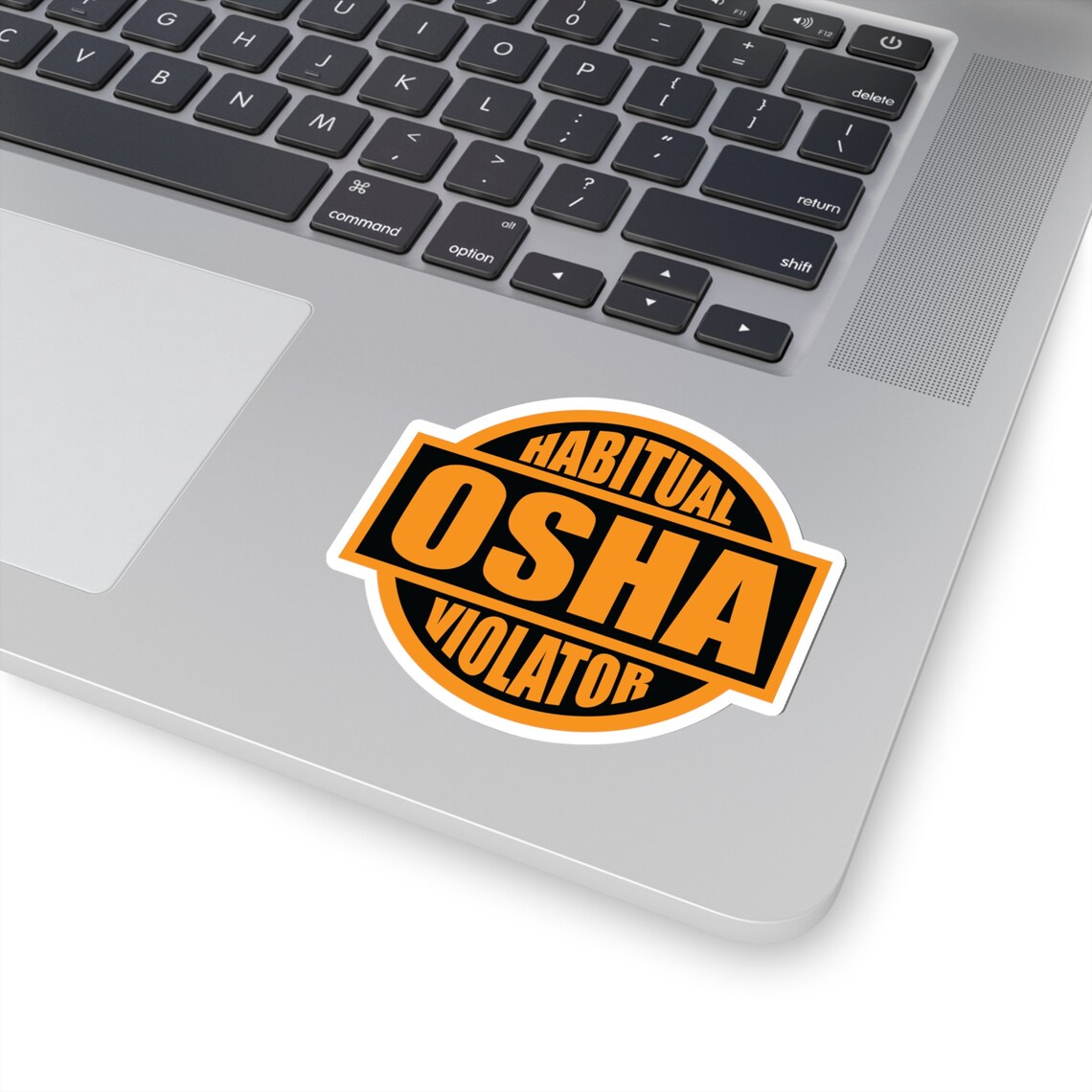 OSHA Violator - Orange - 2 or 3" Sticker | Hardhat or Laptop Sticker - Etsy