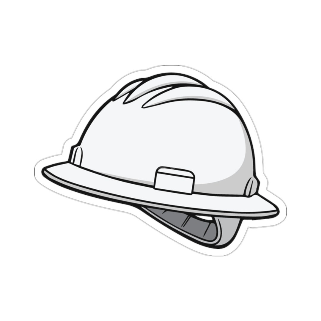 Hardhat - 2 or 3" Sticker | Hardhat, Toolbox, or Laptop Sticker - Etsy