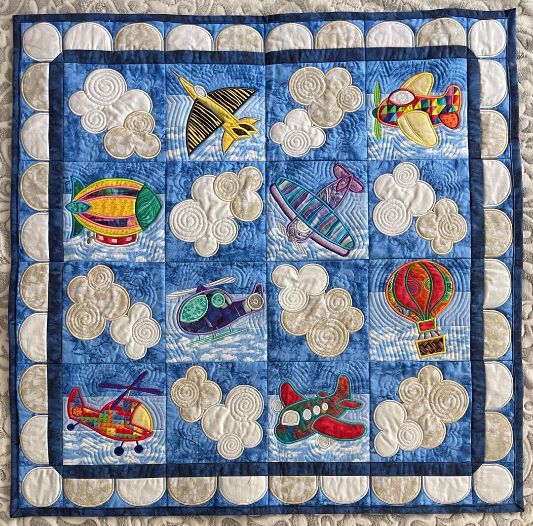 Aircraft Quilt - Etsy