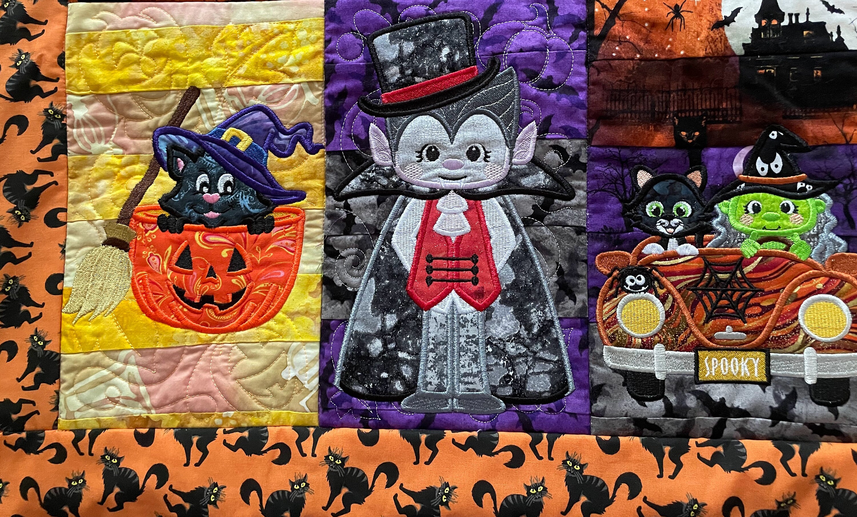 Halloween Quilt - Etsy