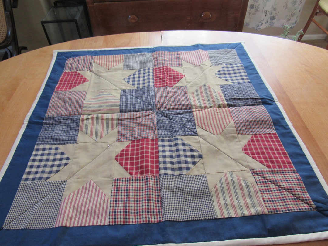 Patriotic Table Topper or Wall Hanging (heritage Print) - Etsy