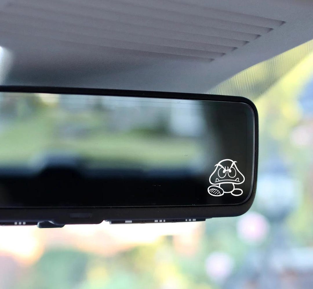 Super Mario Goomba Mini Vinyl Decal – Retro Gaming Sticker, Nintendo ...