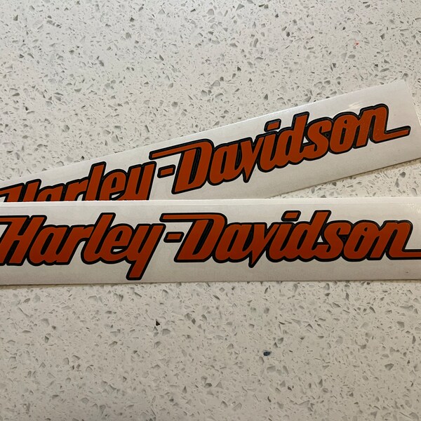 Harley Dyna Tank Decal - Etsy