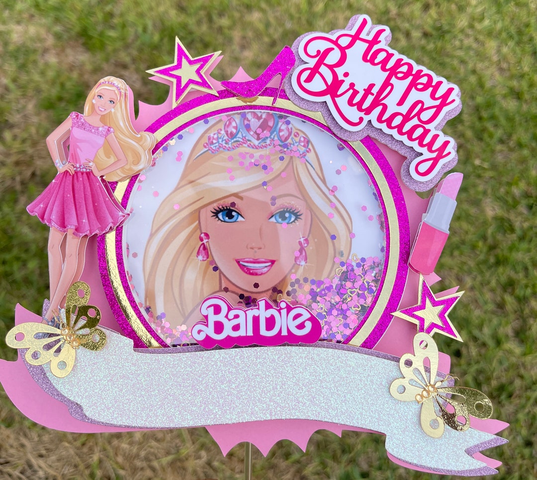 BARBIE CAKE TOPPER - Etsy UK