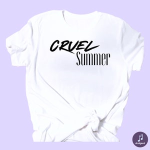 Cruel Summer Soft Style Tee Taylor Swift Lover Merch Swiftie - Etsy