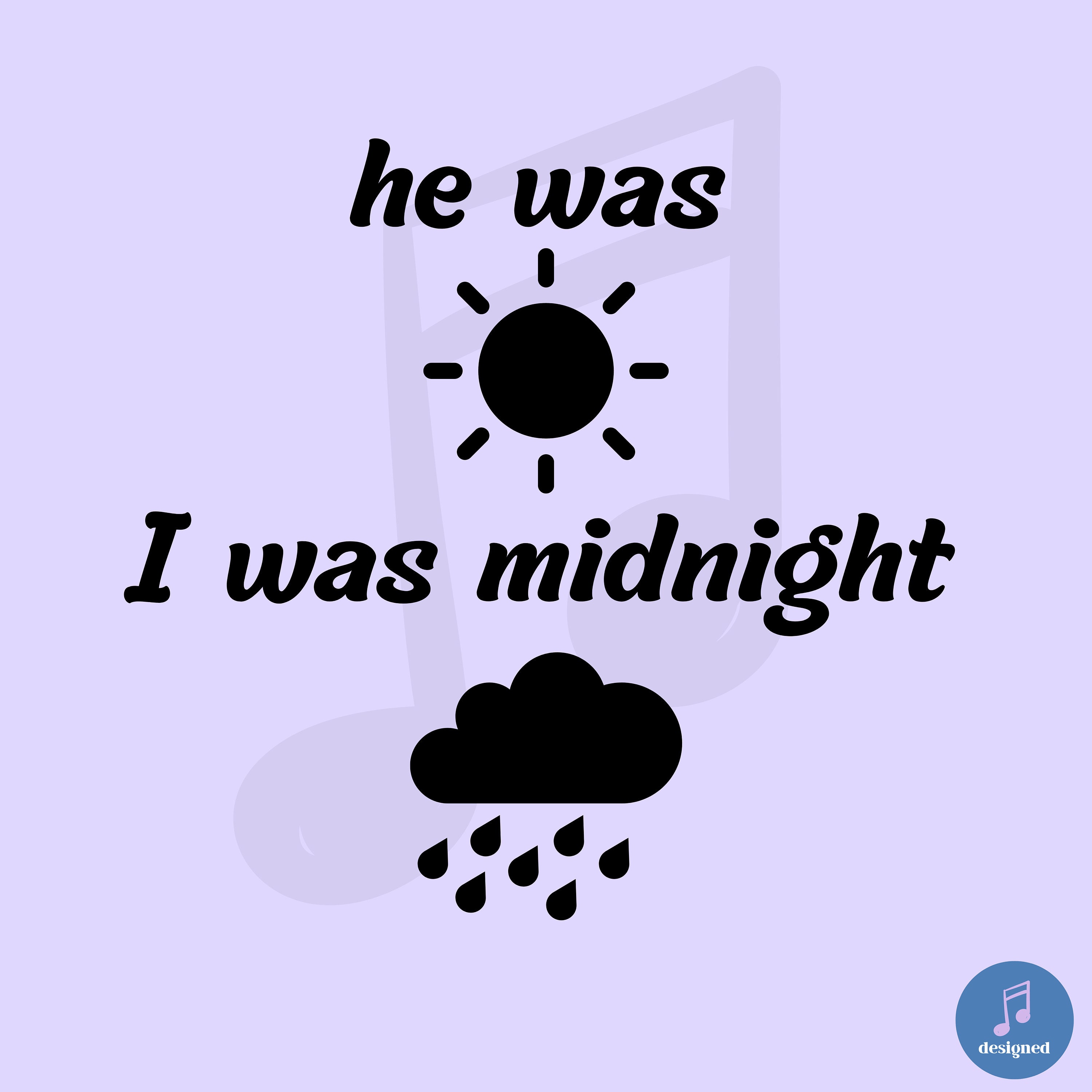 Taylor Swift Midnight Rain Decal Ll Swiftie Merch - Etsy