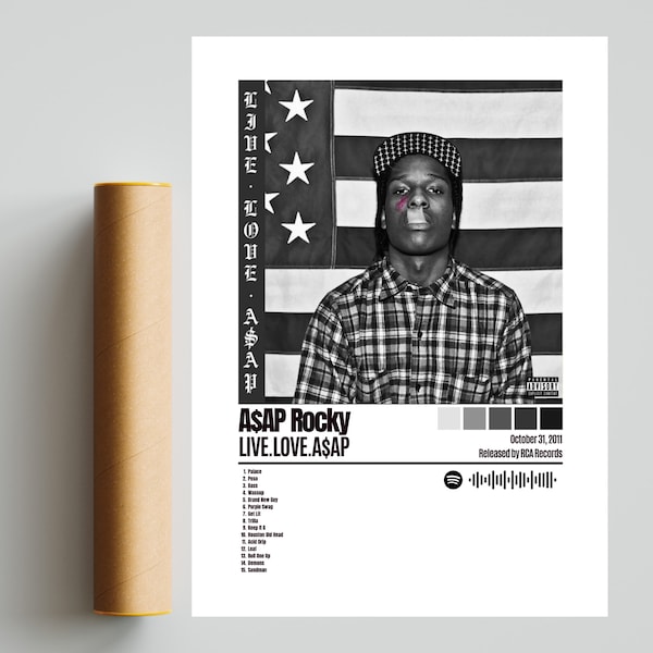 Asap Rocky Poster - Etsy