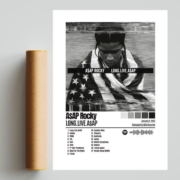 Asap Rocky Poster - Etsy Australia