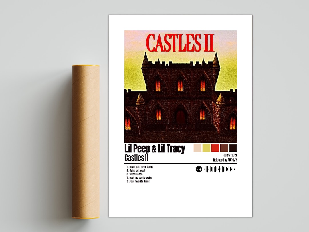 Lil Peep & Lil Tracy Poster Castles II Poster Album Cover - Etsy UK