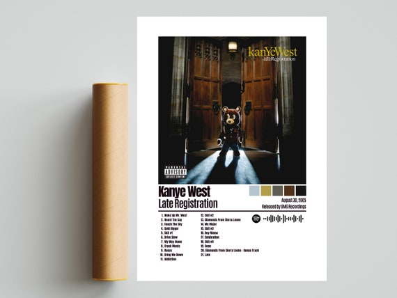 Late Registration Kanye West Album Cover