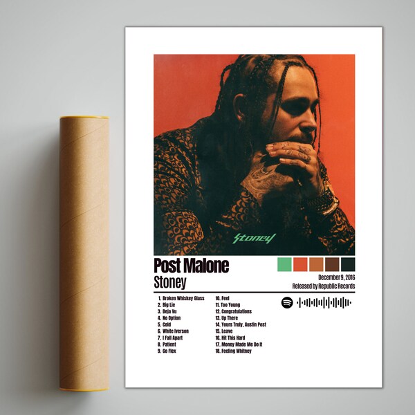 Stoney Album Poster - Etsy